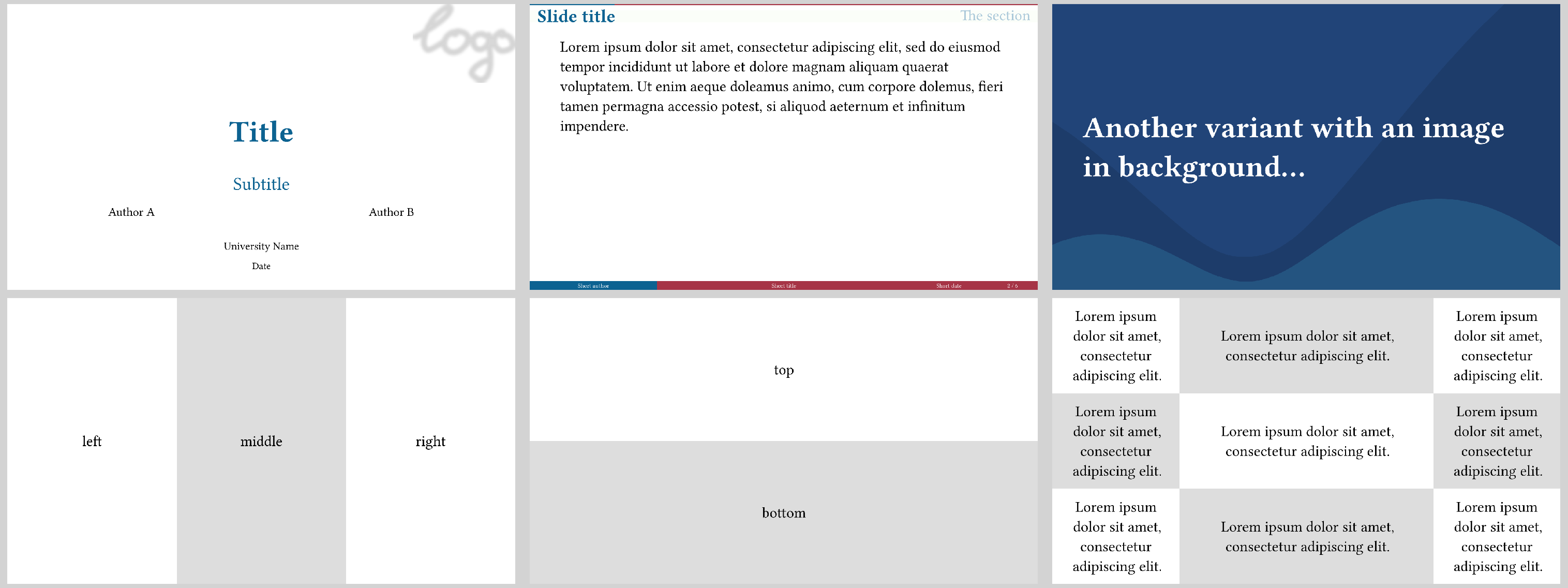 University - Polylux